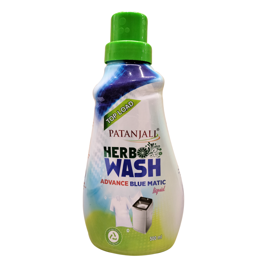 PATANJALI LIQUID DETERGENT – HERBO WASH ADVANCE BLUE MATIC