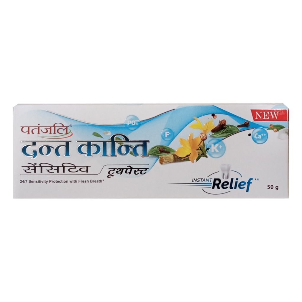 PATANJALI SENSITIVE TOOTHPASTE : Gentle Dental Care